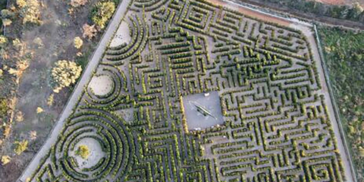 Así es el laberinto más grande de España