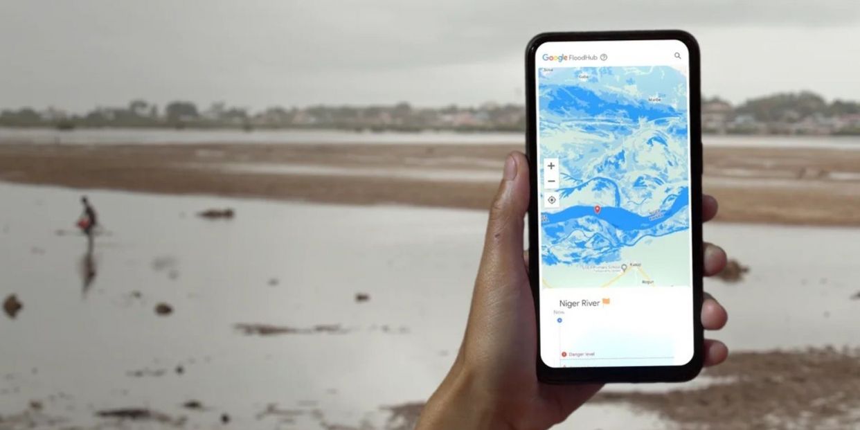 'Flood Hub', herramienta de Google que avisa de inundaciones