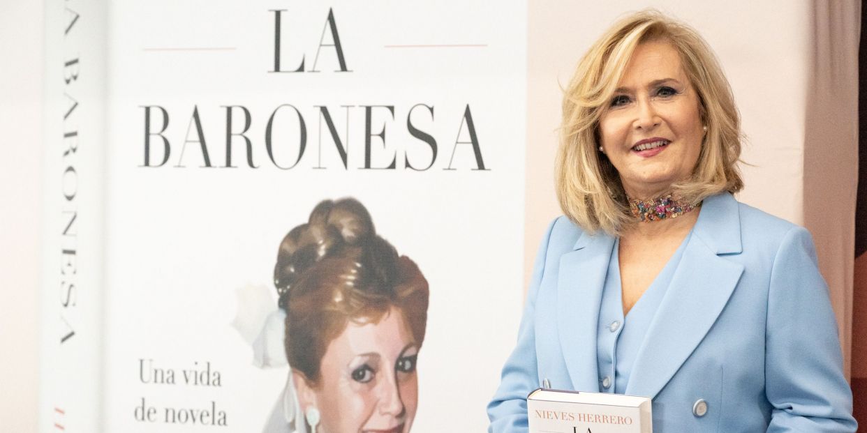 La novela de Nieves Herrero sobre la baronesa Thyssen