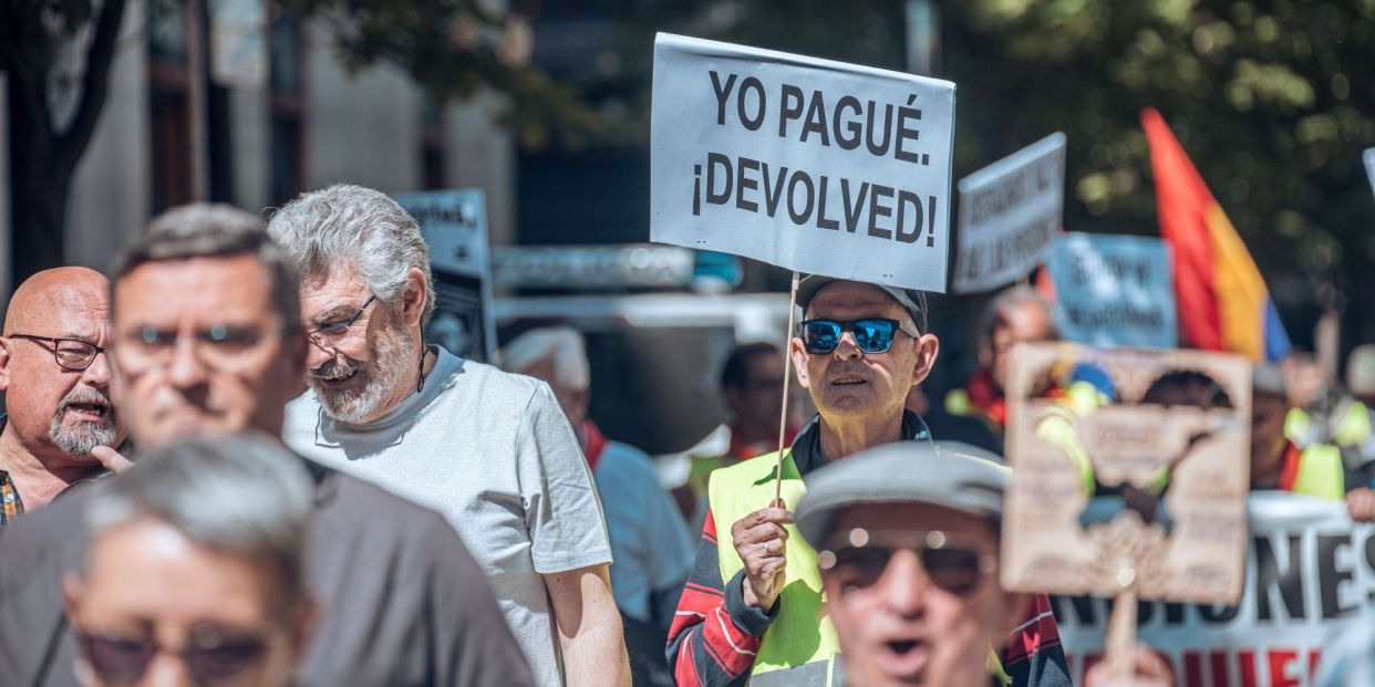 Las 13 reivindicaciones de los pensionistas por el 23J