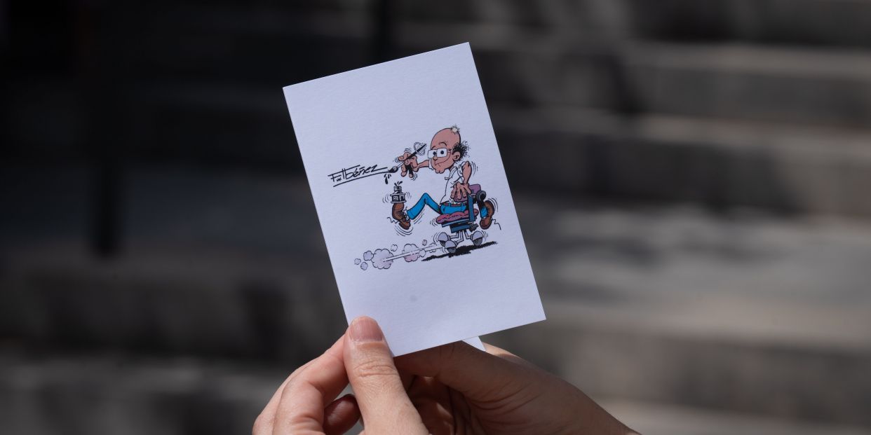 Semáforos para homenajear a Ibáñez, Mortadelo y Filemón