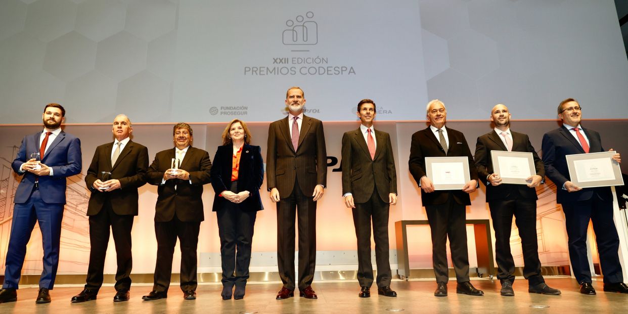 El Rey preside los Premios CODESPA: todos los ganadores