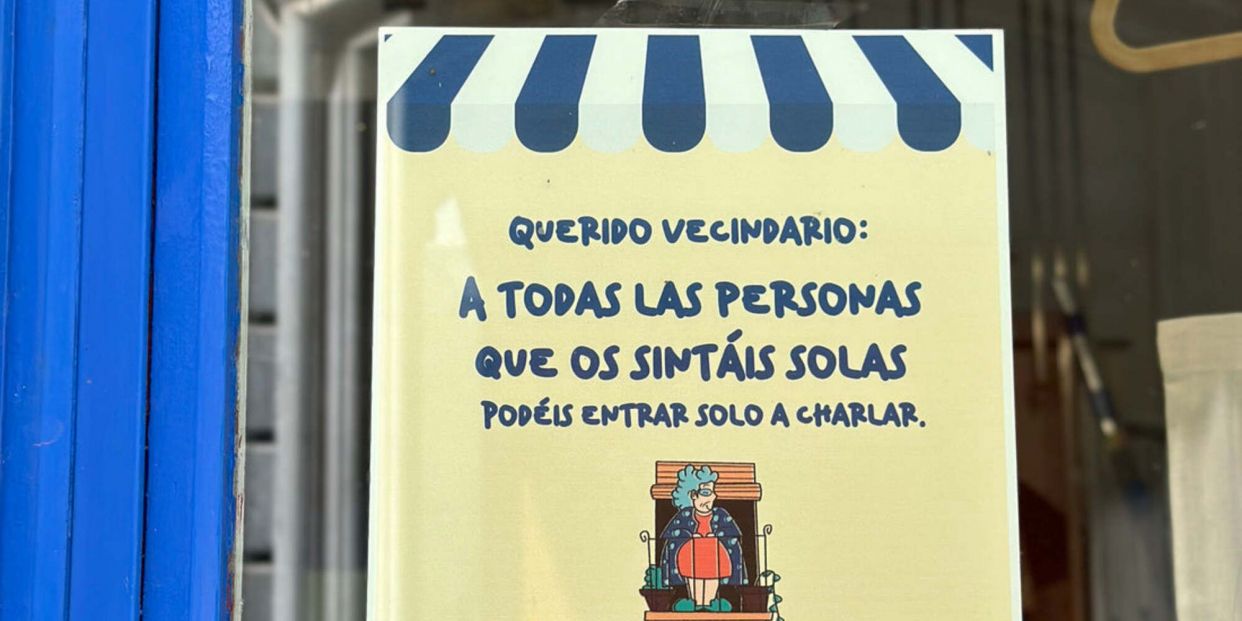 'La tienda de la vecina', contra la soledad de los mayores