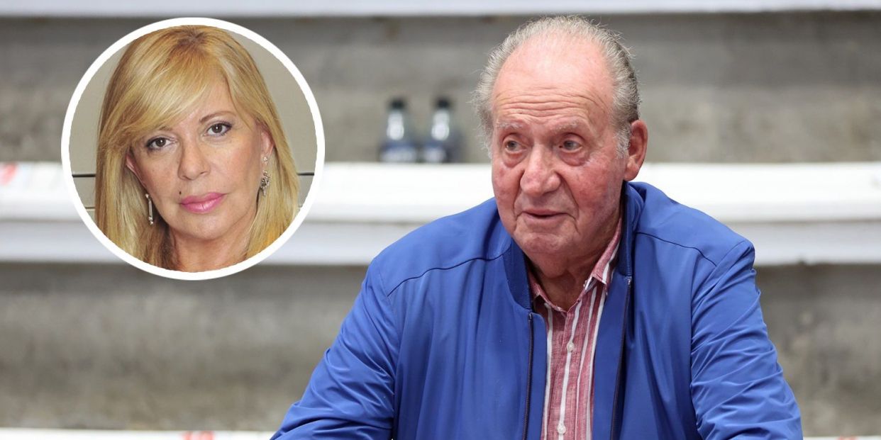 Primeras fotos del Rey Juan Carlos besándose con Bárbara Rey