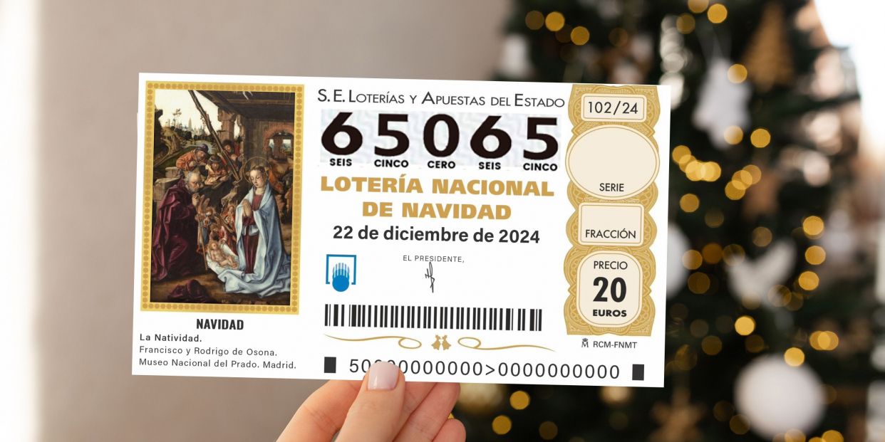Lotería de Navidad 2024: Número 65065 de 65YMÁS