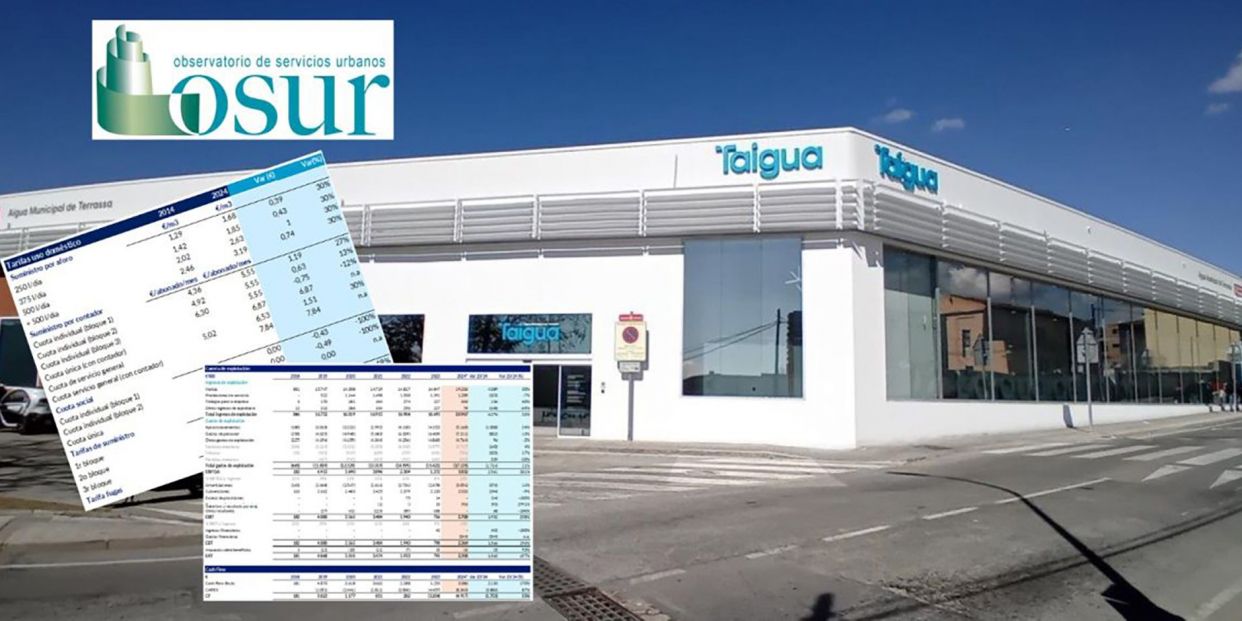 OSUR, sobre gestión pública de Taigua en Terrassa