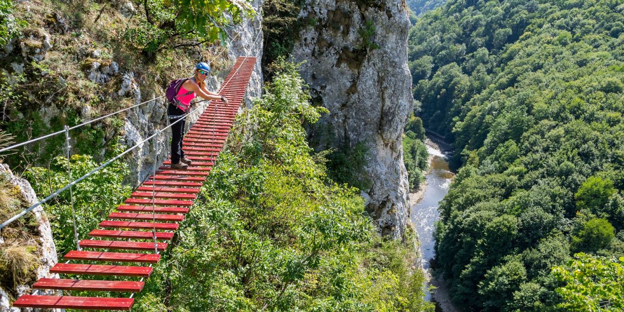 ¿Sabes lo que es una vía ferrata? ¿Puedes hacerla?
