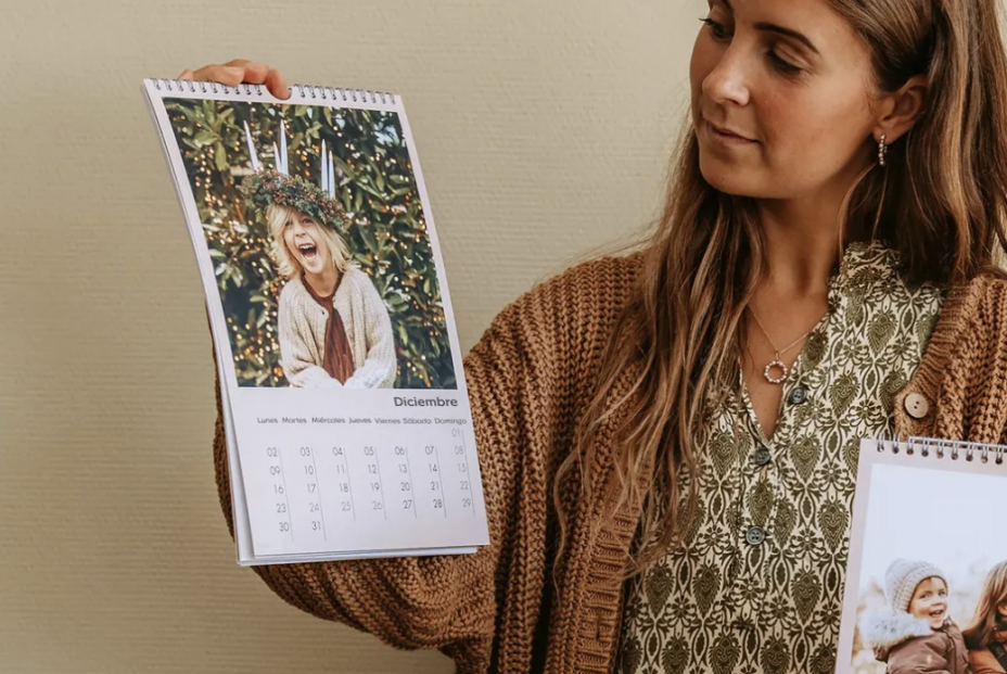Tus fotos familiares, en un calendario para recordar