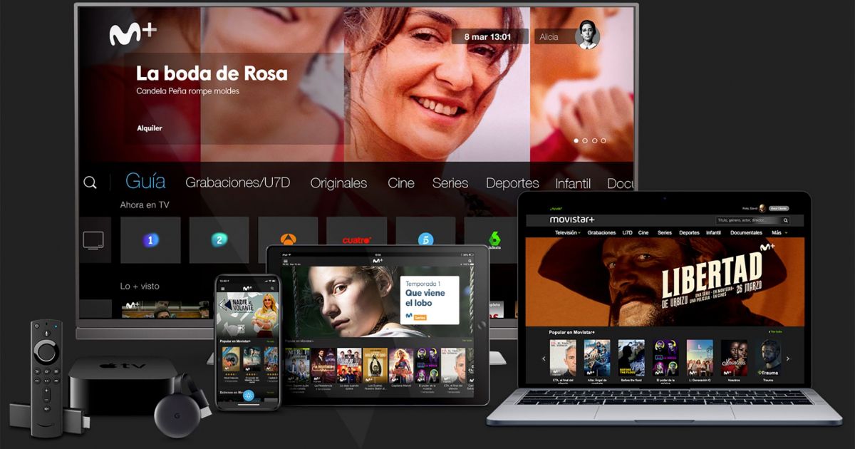 Movistar+ incorpora Mitele Plus y ATRESplayer