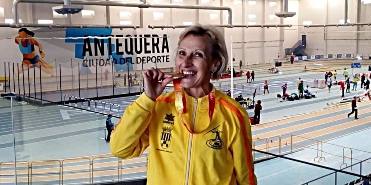 María Teresa Ruzafa, de ama de casa a mejor atleta máster