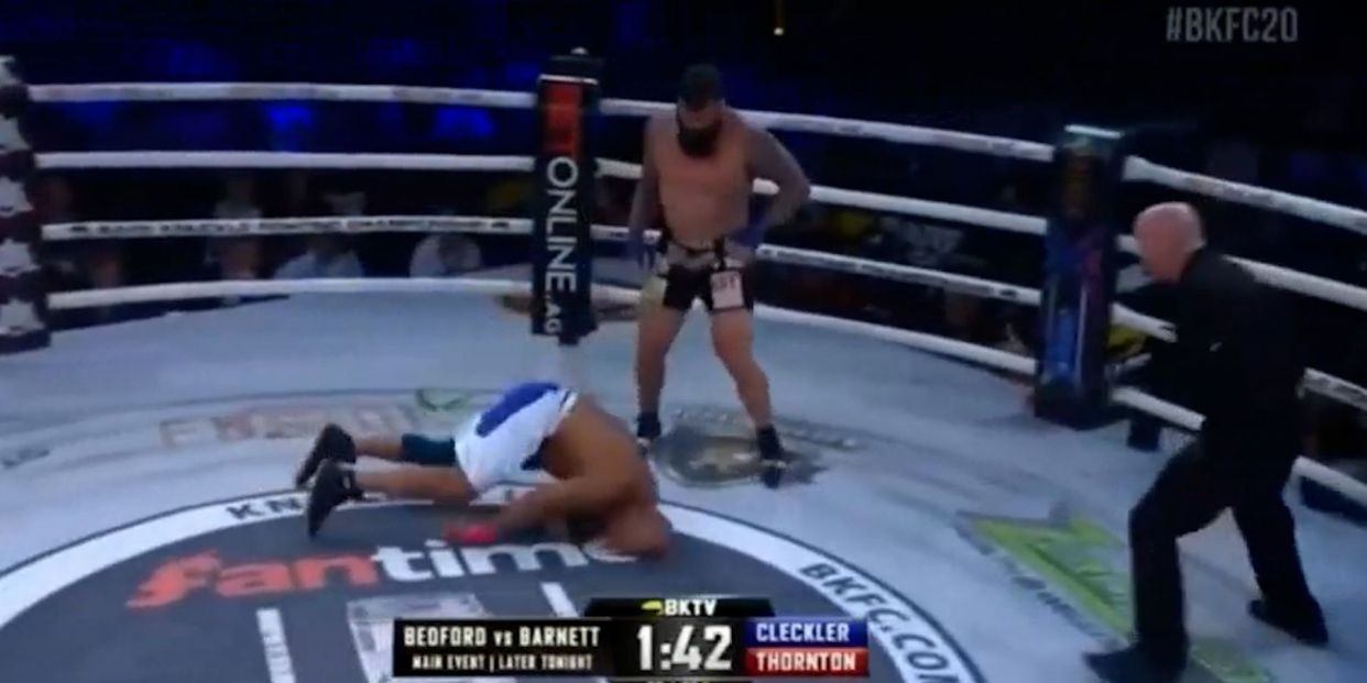 Muere el luchador Justin Thornton tras sufrir un brutal K.O.