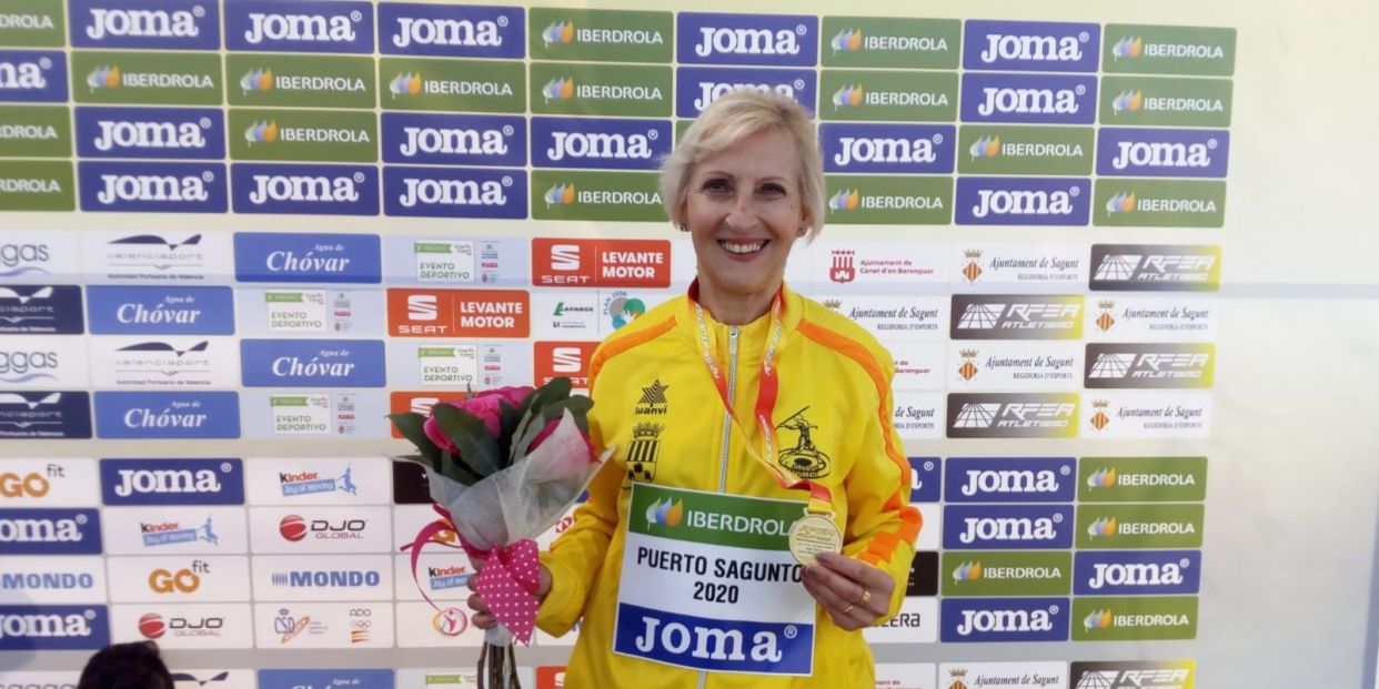 María Teresa Ruzafa, un referente del deporte a los 62 años